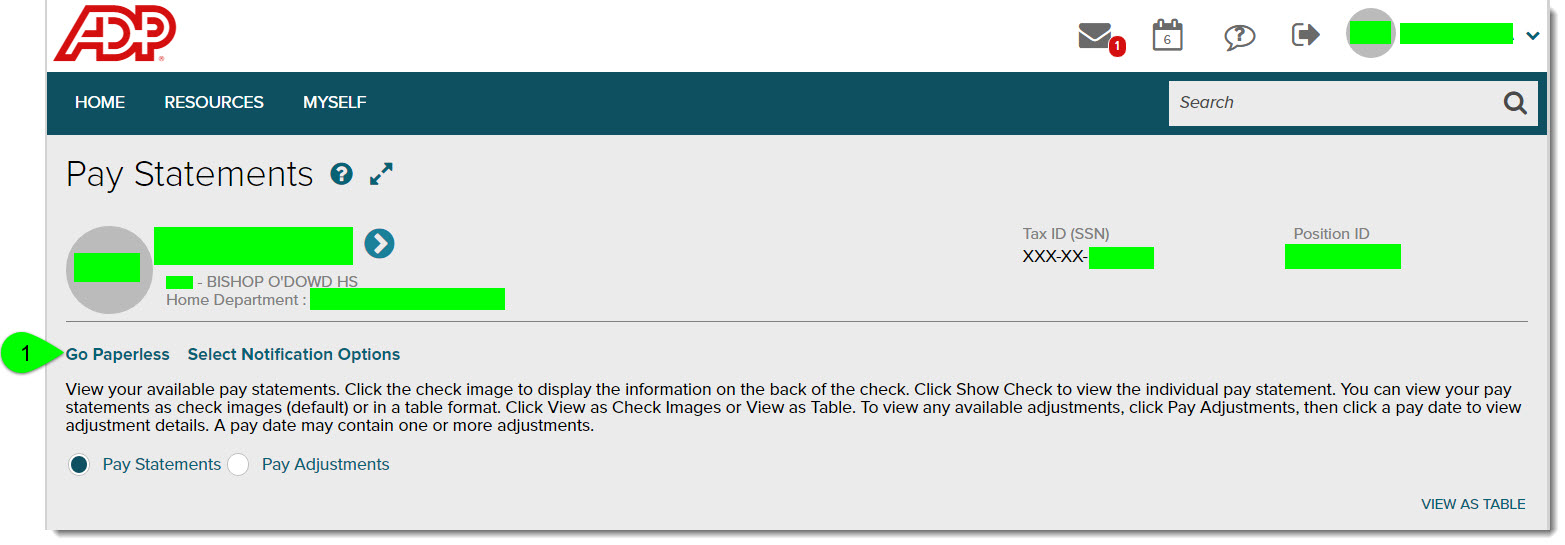 Enroll in Paperless Statements – Bishop O'Dowd High School Technology ...