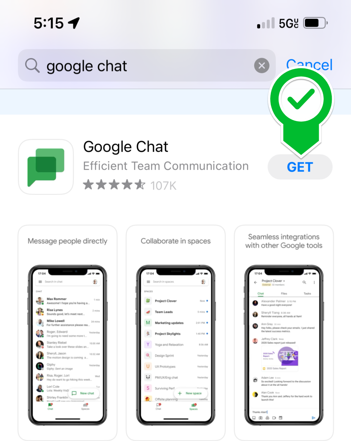 Chat Install Google Chat On Your Phone Bishop O Dowd High School Technology Help Center