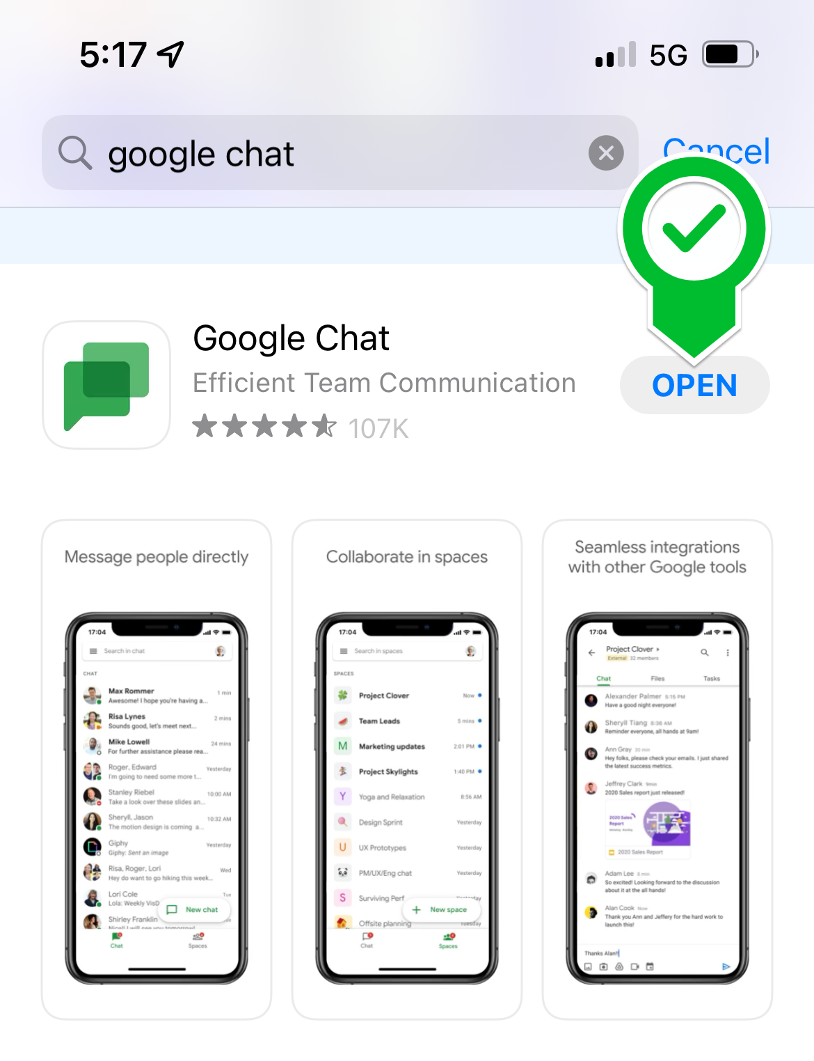 Chat Install Google Chat On Your Phone Bishop O Dowd High School Technology Help Center