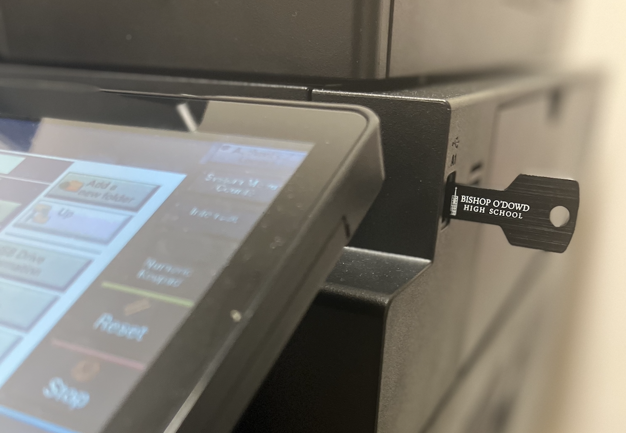 Print with USB Drive – Bishop O'Dowd High School Technology Help Center